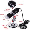 XCSOURCE 20X-800X 8 LED USB 3D Digital Zoom Microscope Endoscope ...